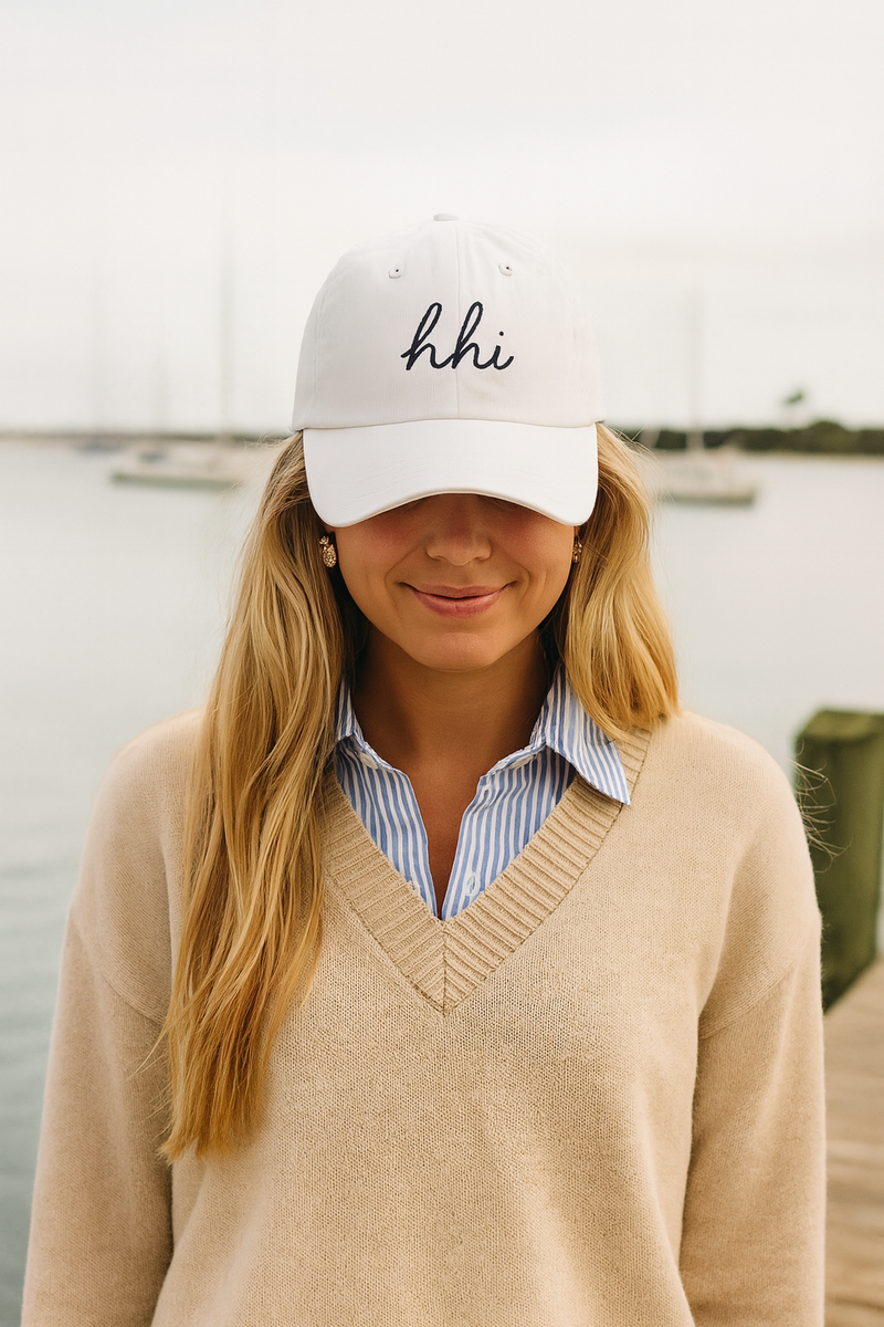 hhi cap - white – little fish BOATEAK